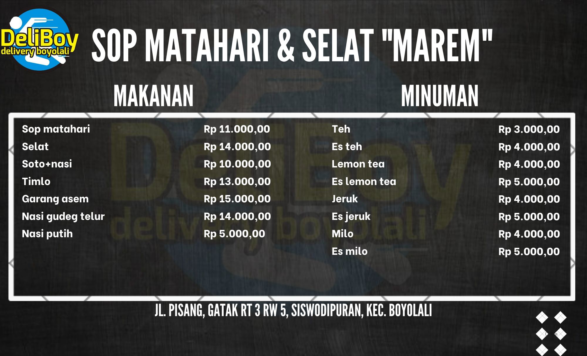 sop marem – deliboy.id